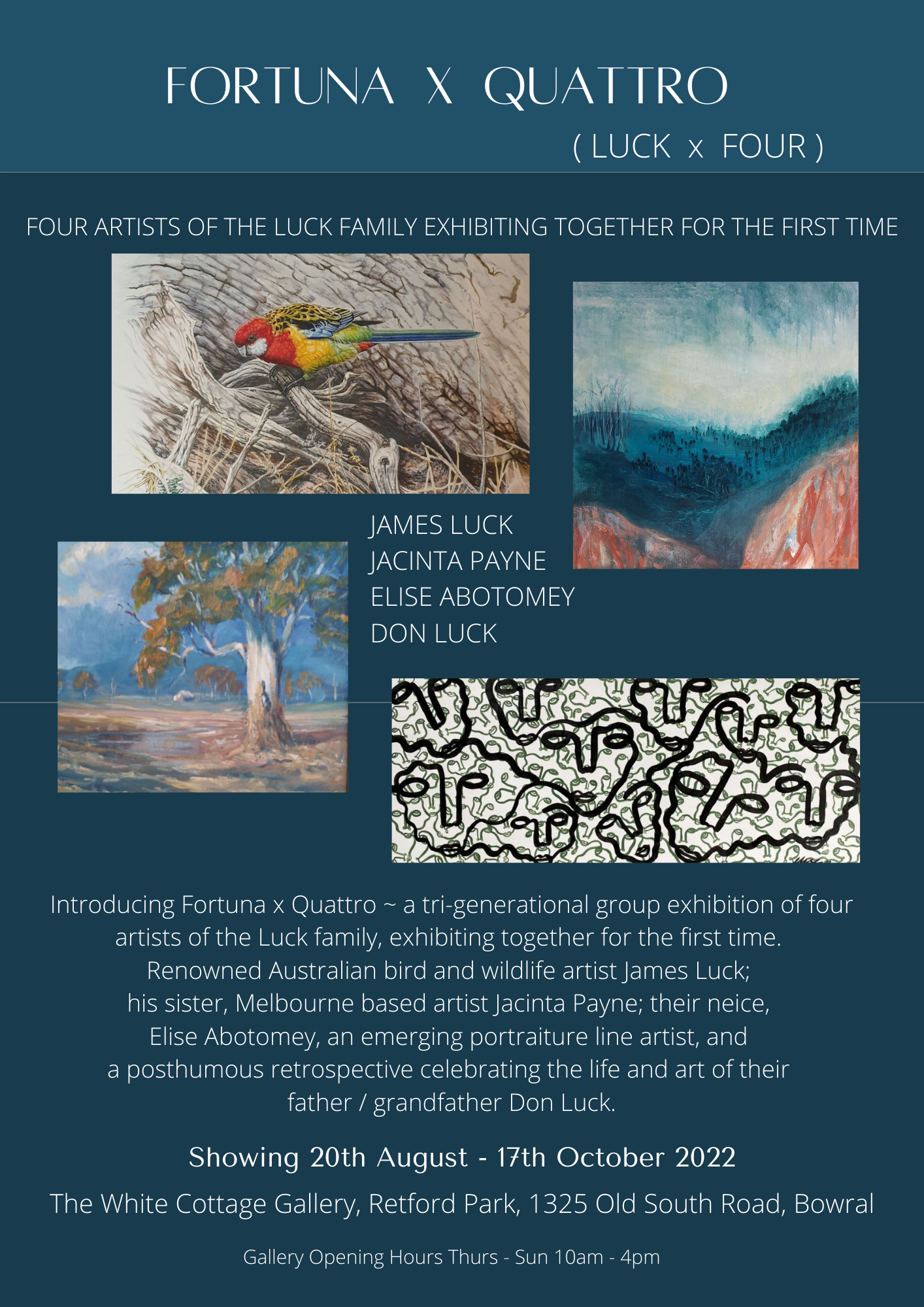 Fortuna x Quattro Art Exhibition at Retford Park - Destination Southern ...